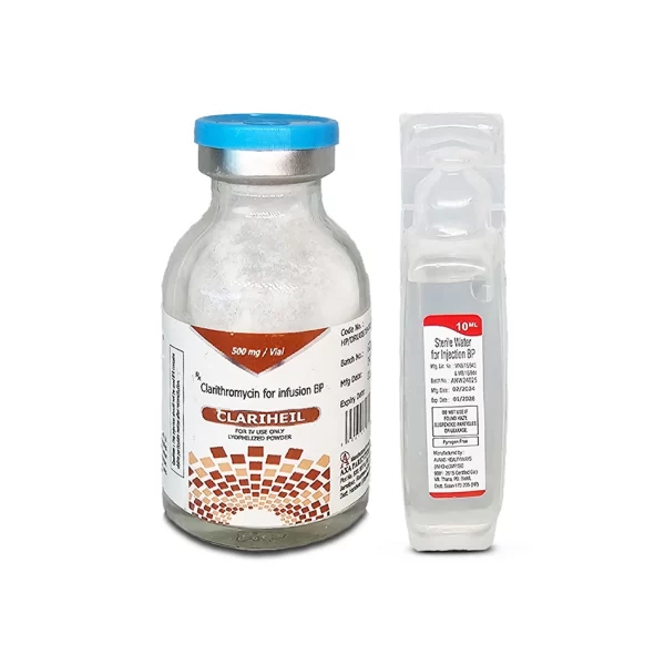 CLARIHEIL 500 MG POLVO LIOFILIZADO PARA SOLUCIÓN INYECTABLE I.V ...