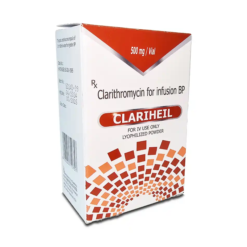 CLARIHEIL 500 MG POLVO LIOFILIZADO PARA SOLUCIÓN INYECTABLE I.V ...