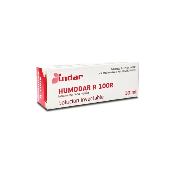 INSULINA HUMANA REGULAR 100 UI / ML SOL. INY. 10 mL (HUMODAR R 100R ...